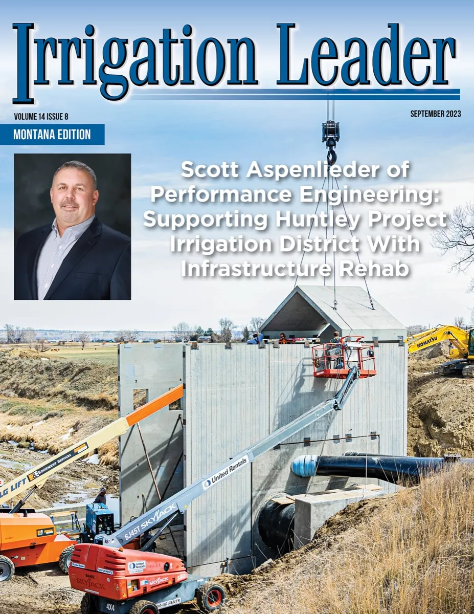Volume 14 Issue 8 September MT - Irrigation Leader Magazine